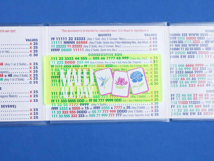 The Mahjong Line Markers | Mark your mahjong line with beautiful ...